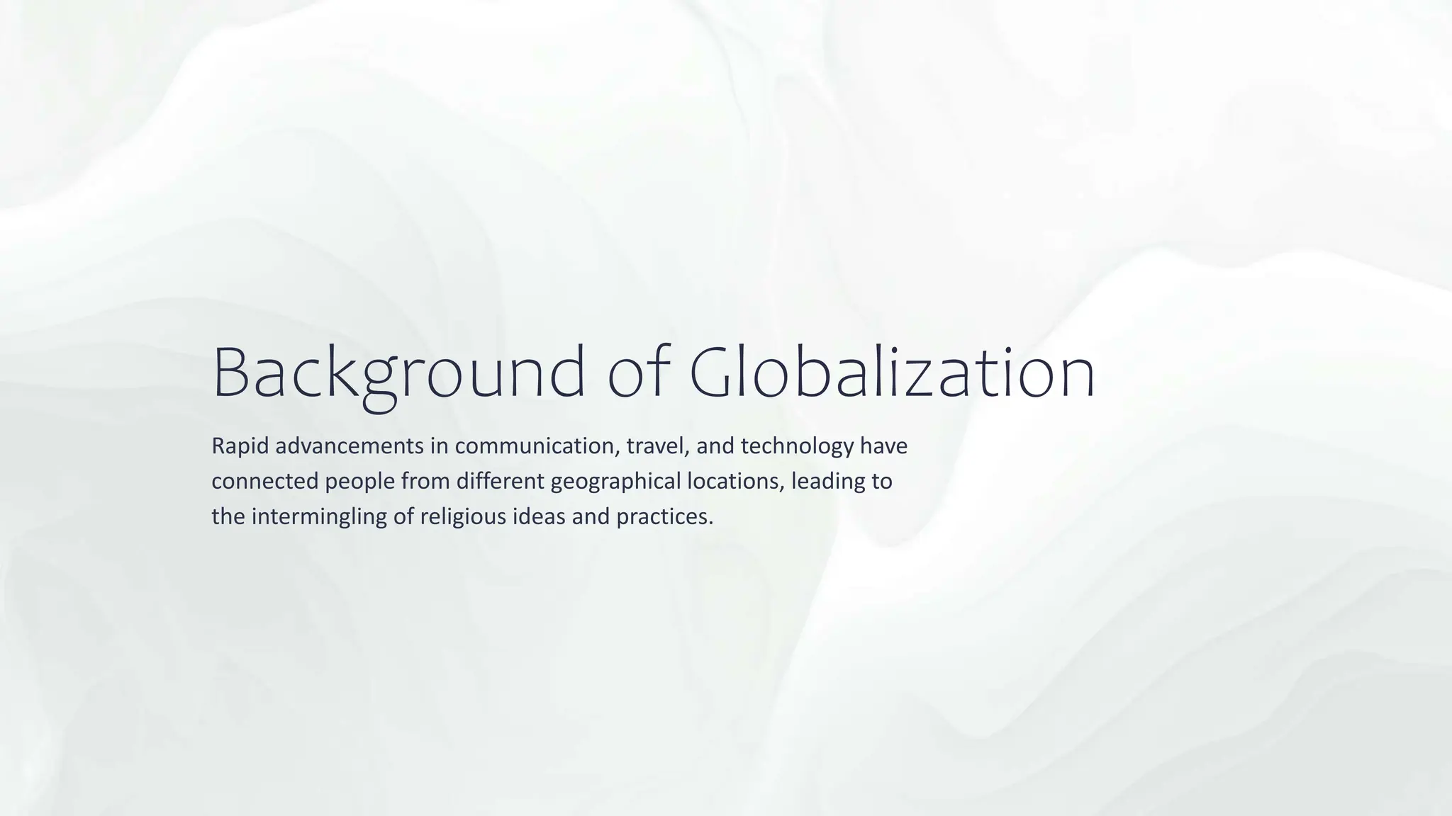 The effect Globalization of Religion.pptx