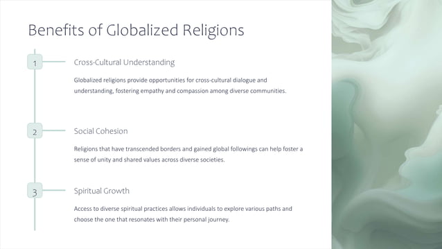 The effect Globalization of Religion.pptx | Spirituality | Religion ...