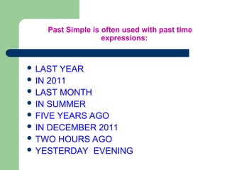 1 - the-past-simple-grammar-guides.ppt resumo completo | PPT