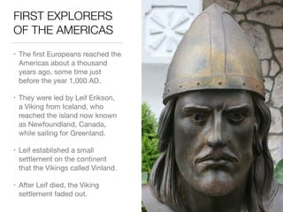 1 The Settlement of the Americas | PDF