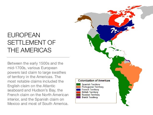 1 The Settlement of the Americas