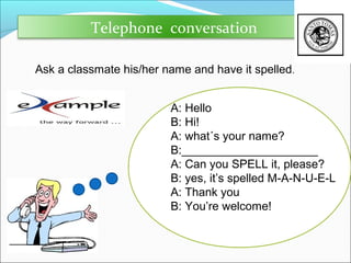 1. the alphabet | PPT