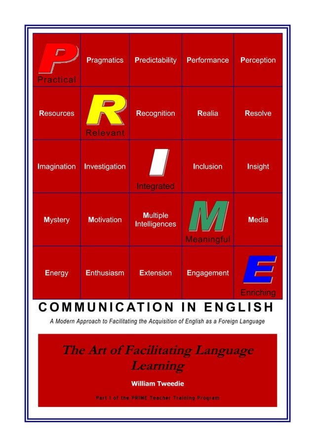1 The Art of Facilitating Language Learning (AFLL) Course Resource Book ...