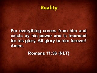 1. The Big Picture - Jesus | PDF
