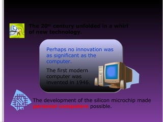 U9L1: The computer and technology revolutions | PPT