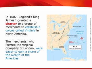 1 the first english settlements | PPT