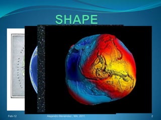 1.the form of the earth | PPTX | Geography | Science