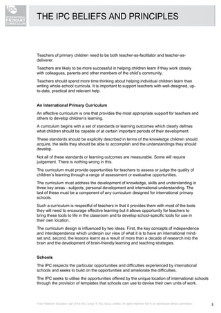 THE IPC BELIEFS AND PRINCIPLES | PDF