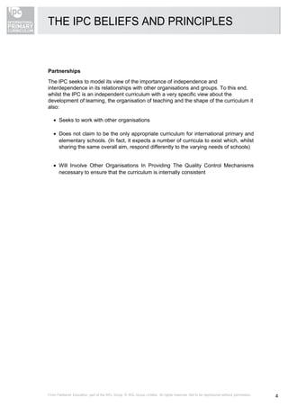 THE IPC BELIEFS AND PRINCIPLES | PDF