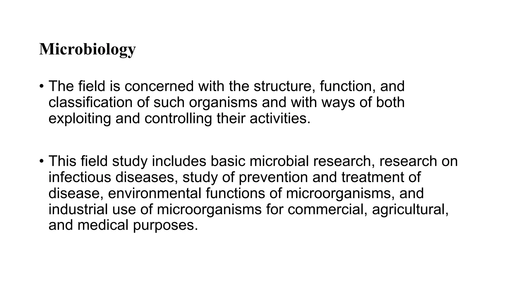 The Microbial World | PPTX
