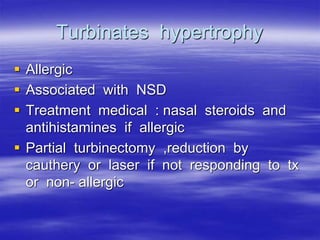 The Nose and Paranasal Sinuses | PPT