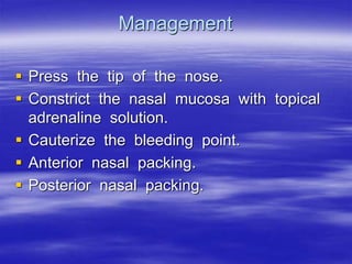 The Nose and Paranasal Sinuses | PPT
