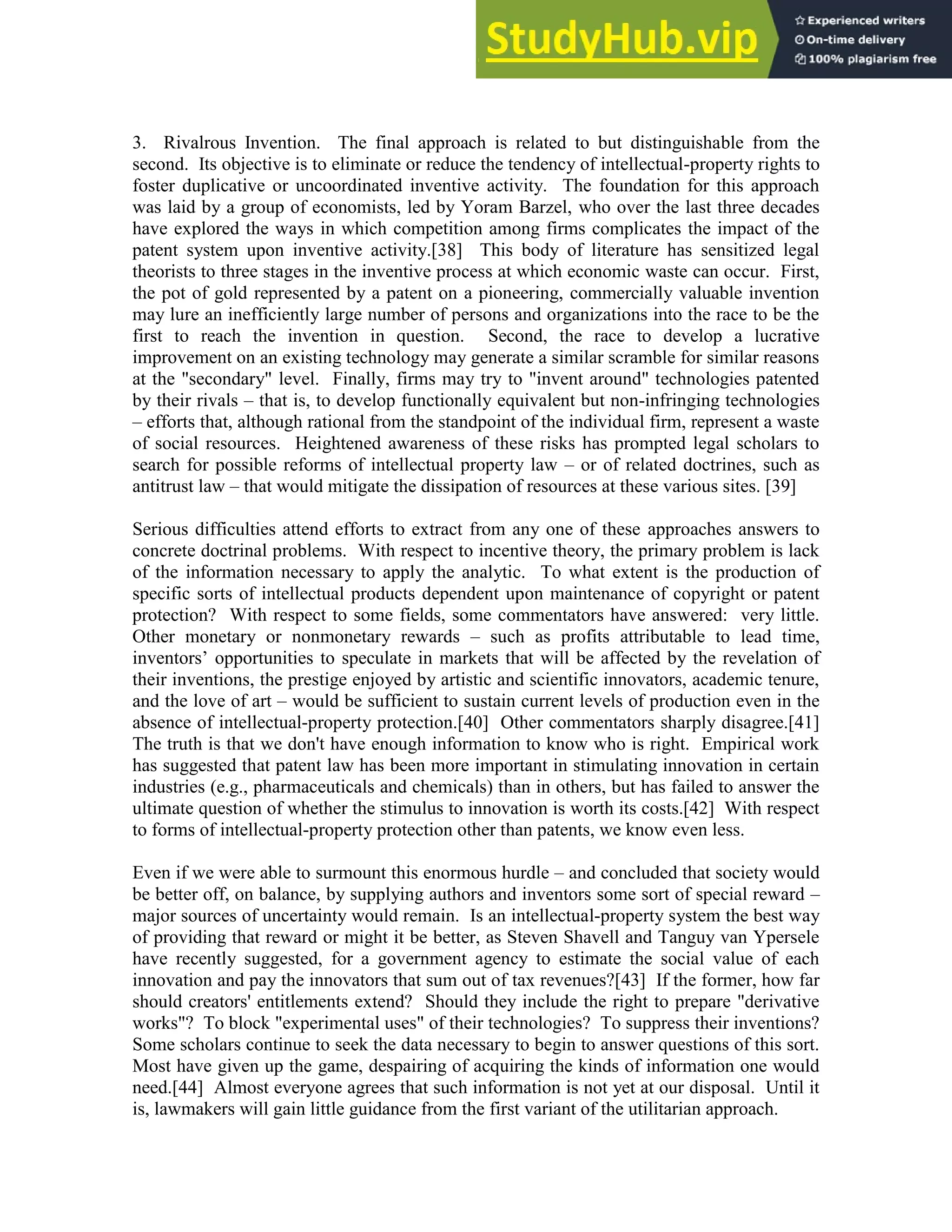 1 - Theories Of Intellectual Property William Fischer | PDF