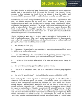 1 - Theories Of Intellectual Property William Fischer | PDF
