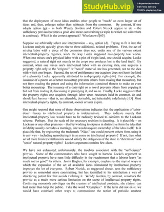 1 - Theories Of Intellectual Property William Fischer | PDF