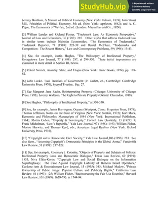 1 - Theories Of Intellectual Property William Fischer | PDF