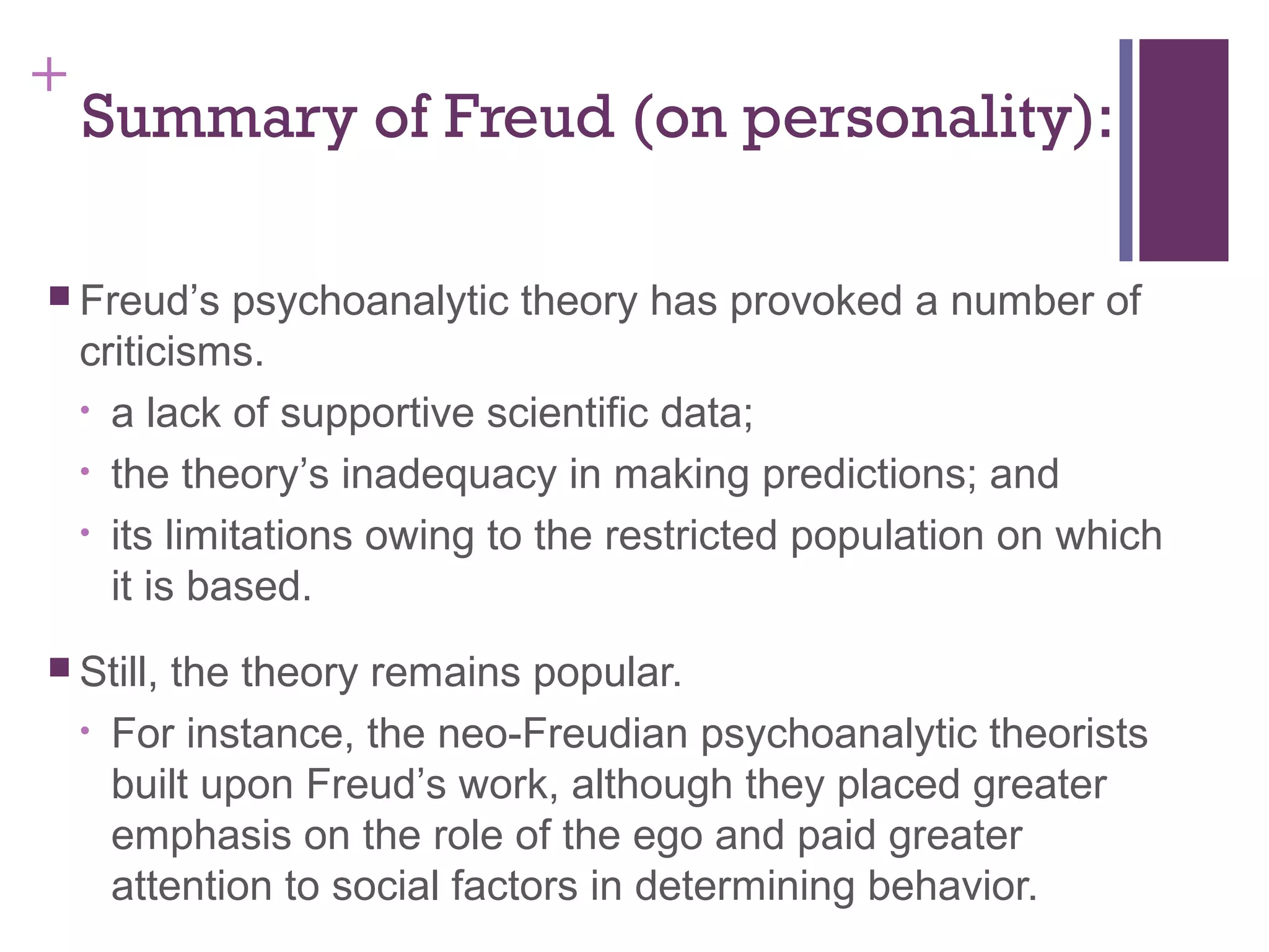 1. theories of personality | PPT