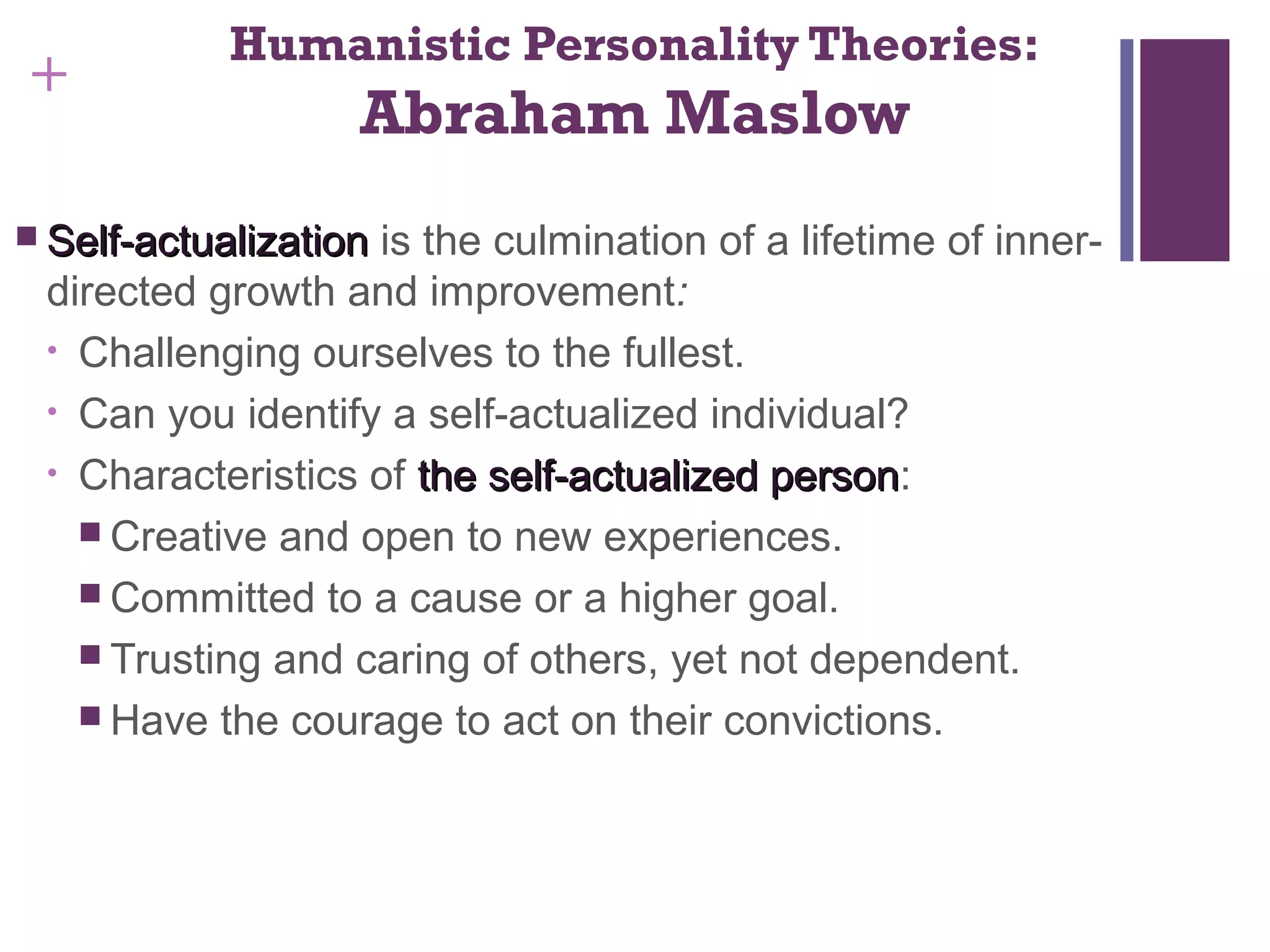 1. theories of personality | PPT