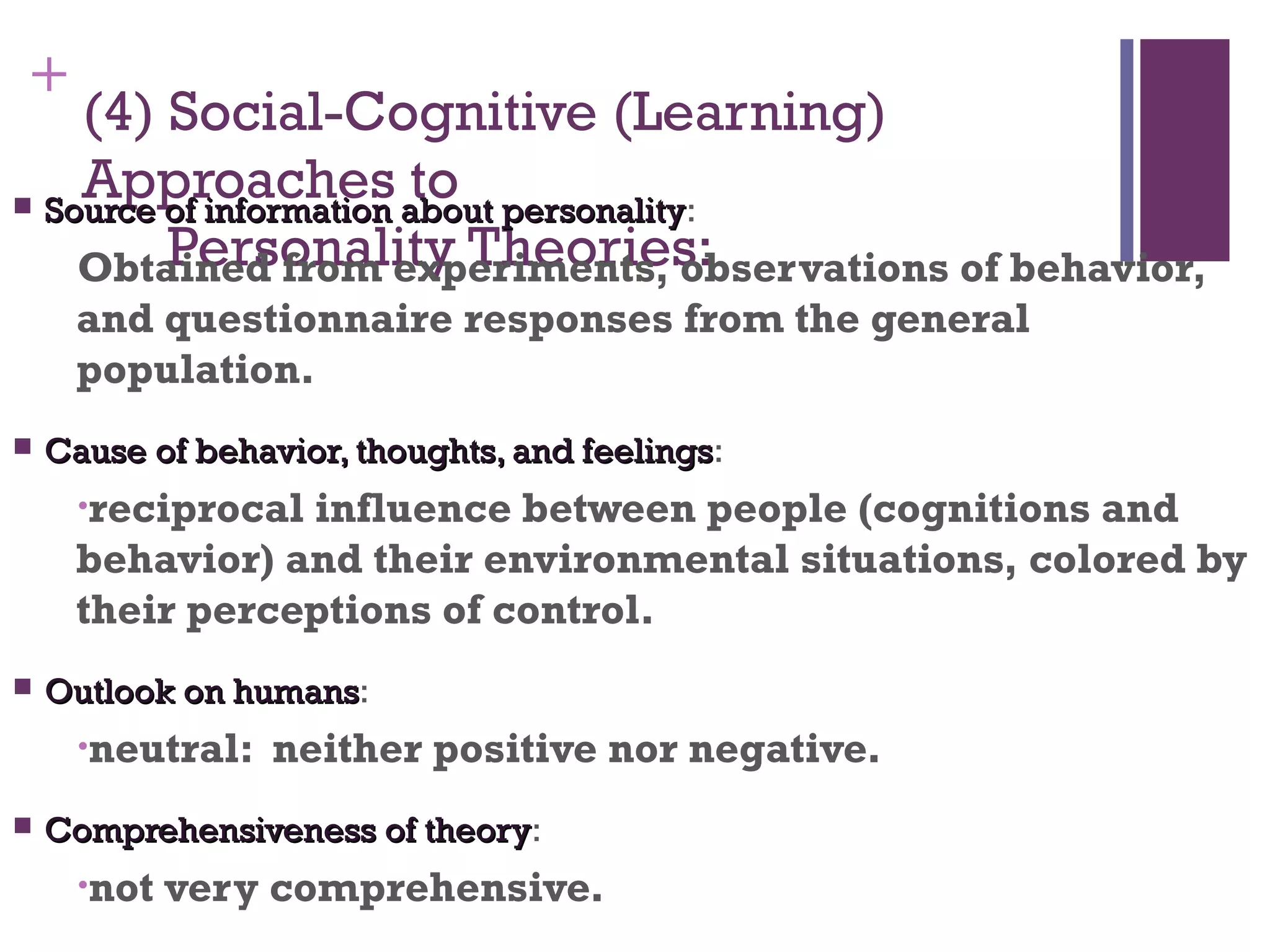 1. theories of personality | PPT