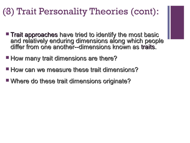 1. theories of personality | PPT