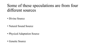 1- The origins of Language.pptx