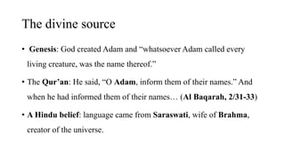 1- The origins of Language.pptx