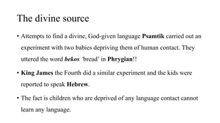 1- The origins of Language.pptx