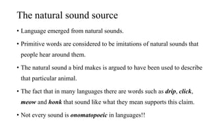 1- The origins of Language.pptx