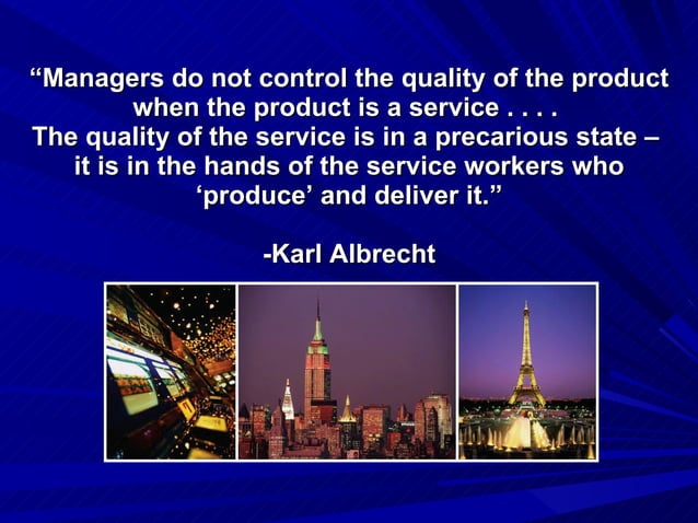 1 The Service Industry | PPT