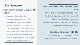 1-Thessalonians for survey and studies if the Epistles | PDF ...