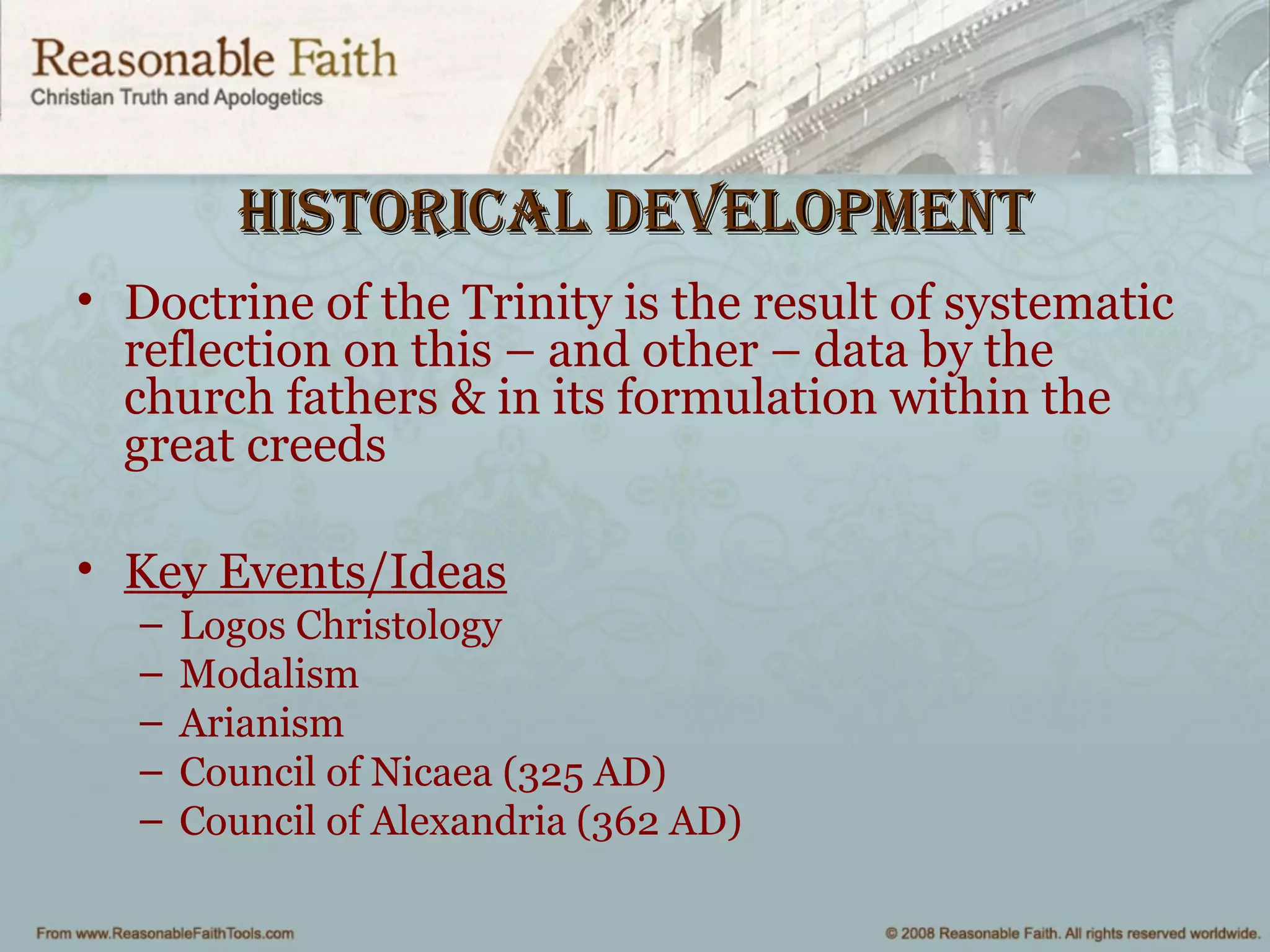 1 The trinity | PPT