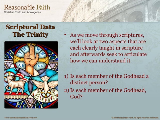 1 The trinity | PPT