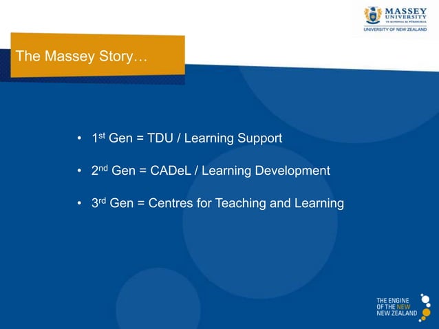Third Generation Teaching and Learning Development | PPTX
