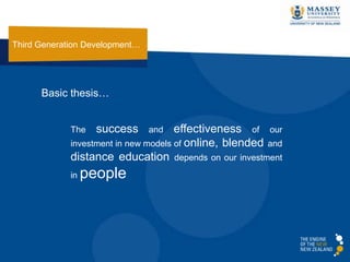 Third Generation Teaching and Learning Development | PPTX