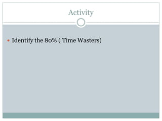 Time management | PPT