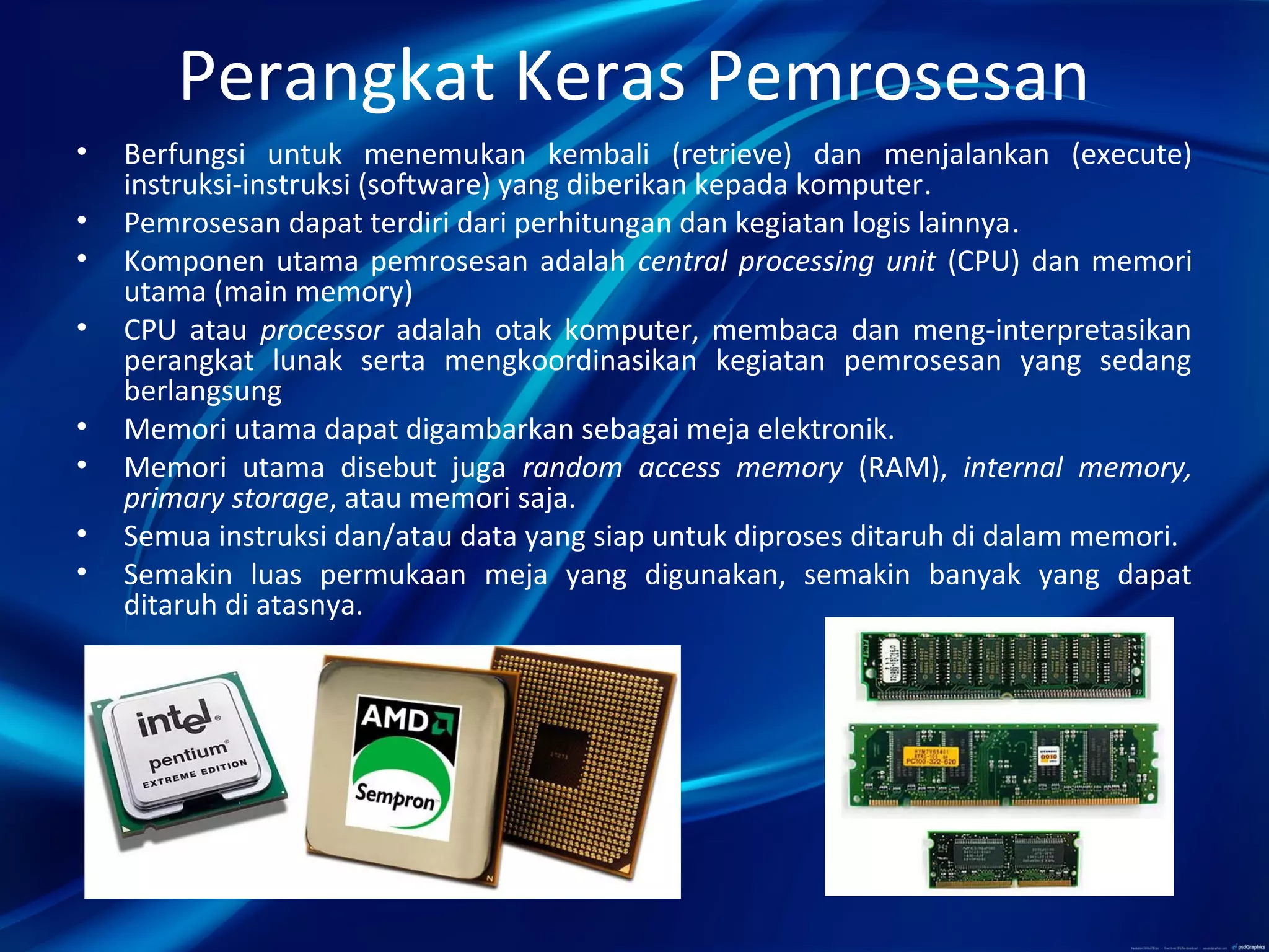 1 tinjauan umum sistem komputer | PPT