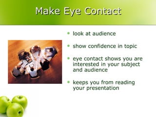 Tips for Making Oral Presentations | PPT