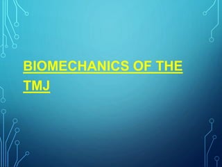 Temporomandibular joint anatomy and function | PPTX