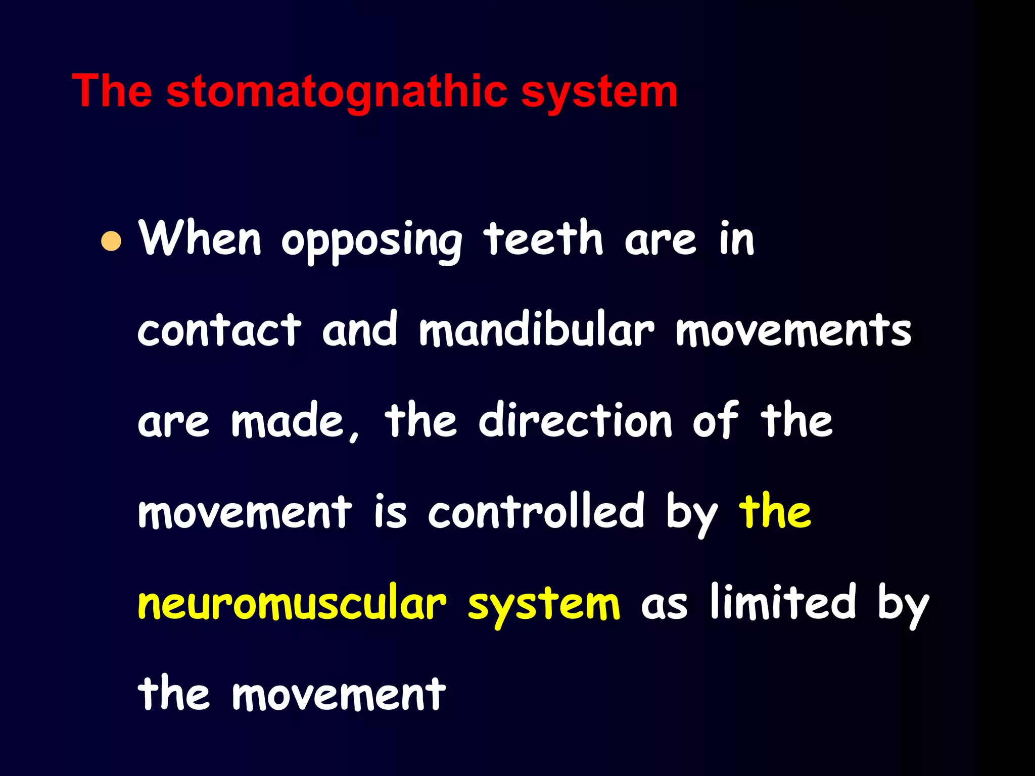 Mandibular movements | PPT