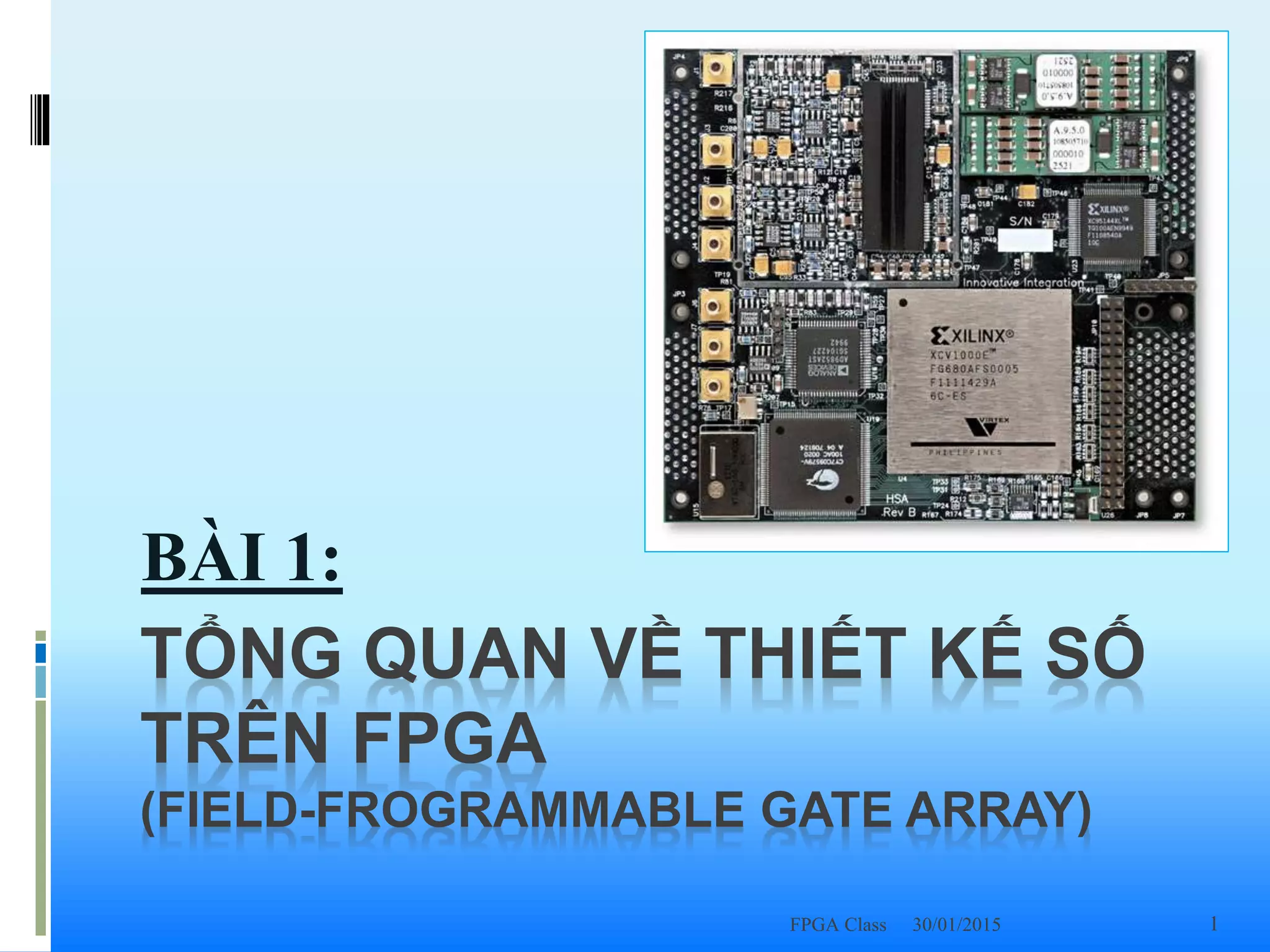 Tổng quan về FPGA | PPTX
