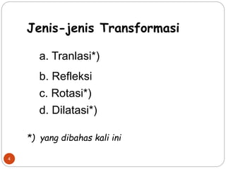 transformasi | PPT