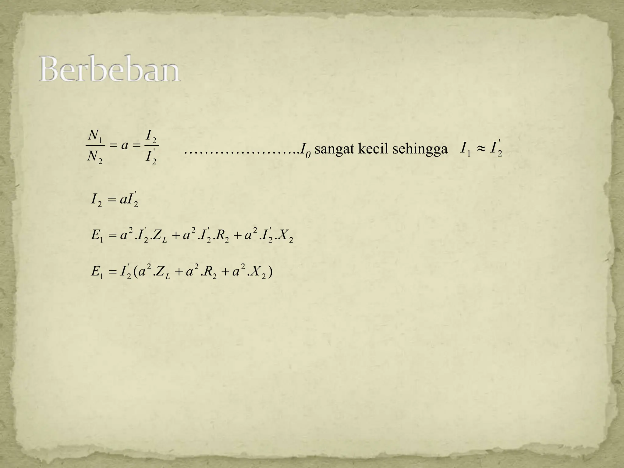 transformator satu fasa ( trafo ) Peralatan listrik yang mampu ...