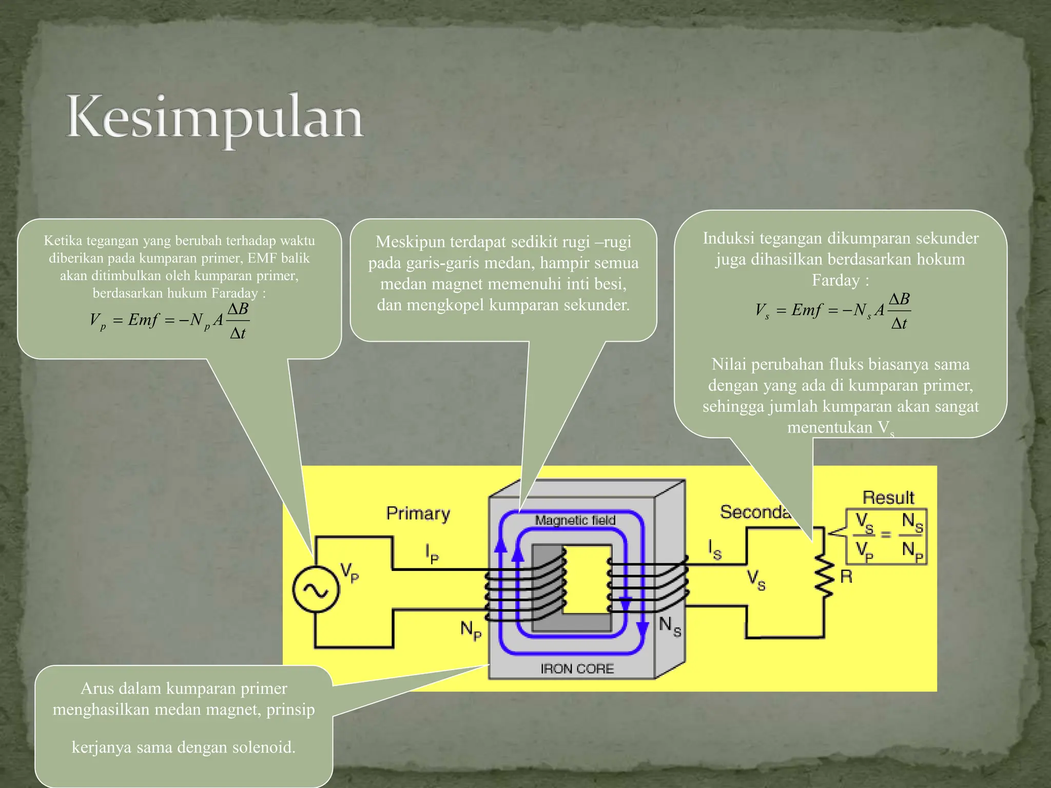 transformator satu fasa ( trafo ) Peralatan listrik yang mampu ...