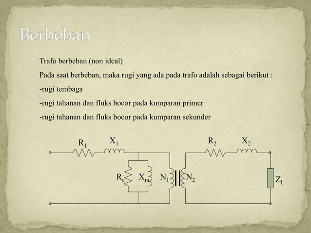 transformator satu fasa ( trafo ) Peralatan listrik yang mampu ...