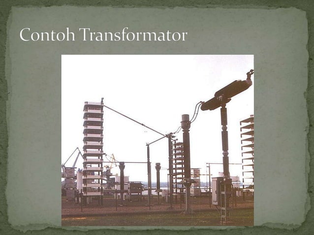 transformator satu fasa ( trafo ) Peralatan listrik yang mampu ...