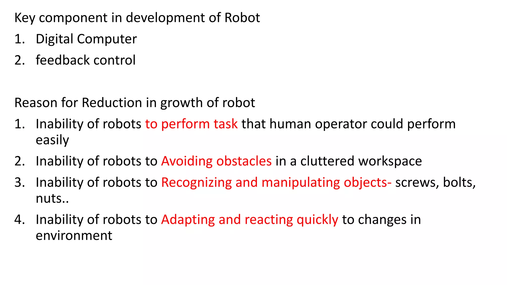 types of robots | PPTX