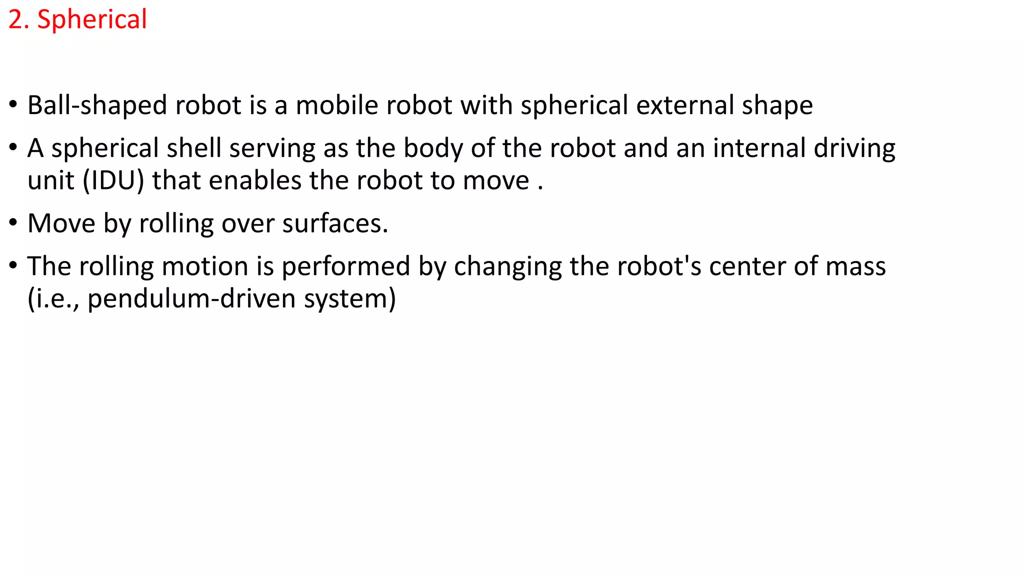 types of robots | PPTX