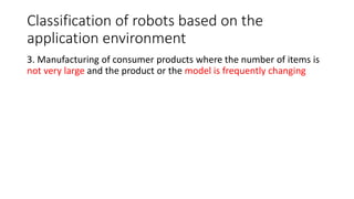 types of robots | PPTX