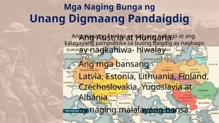 UNANG DIGMAANG PANDAIGDIG MODULE 1 QUARTER 4 | PPTX