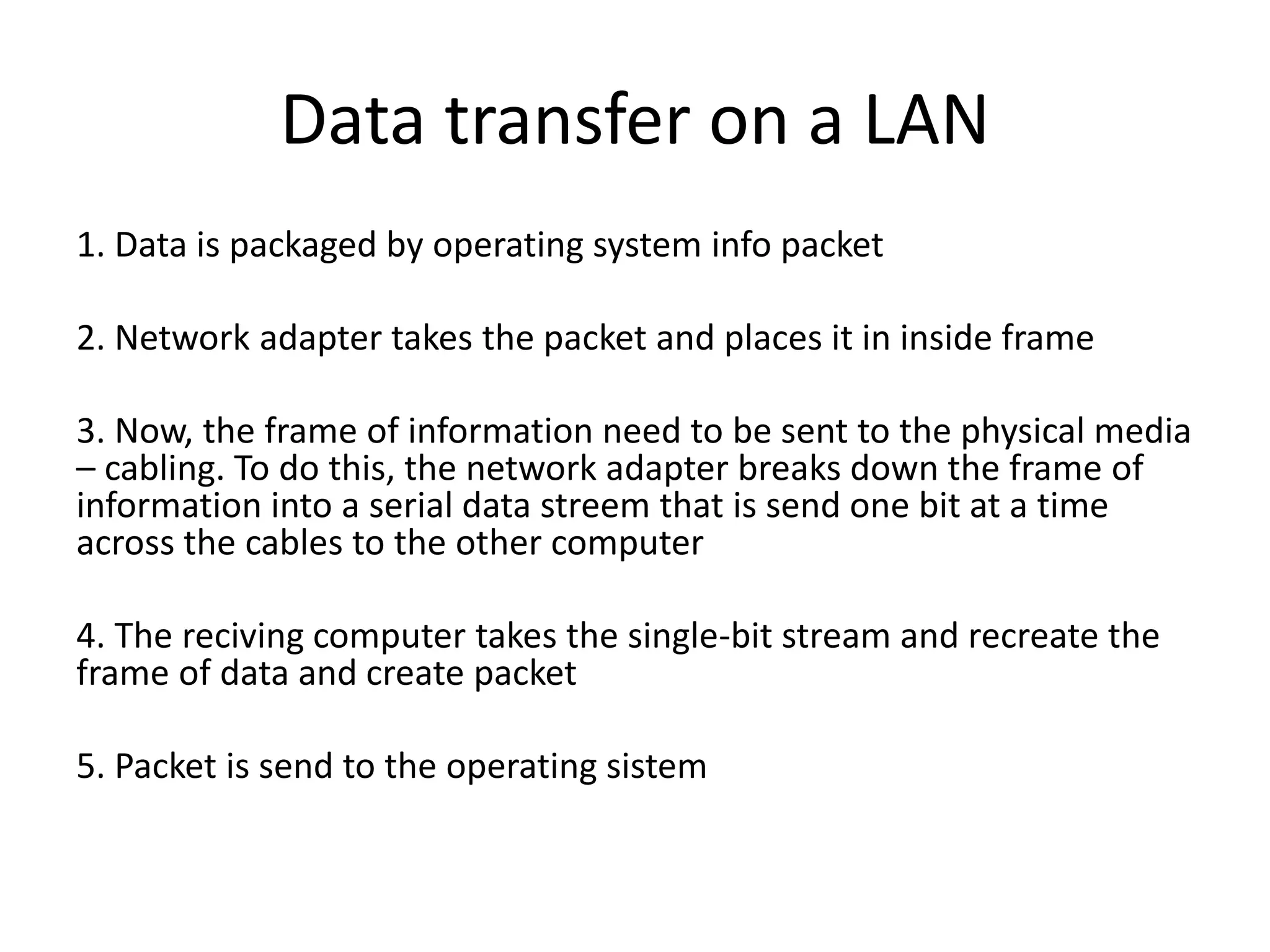 1 - Understending Local Area network (1).pptx | Computer Networking | Computing
